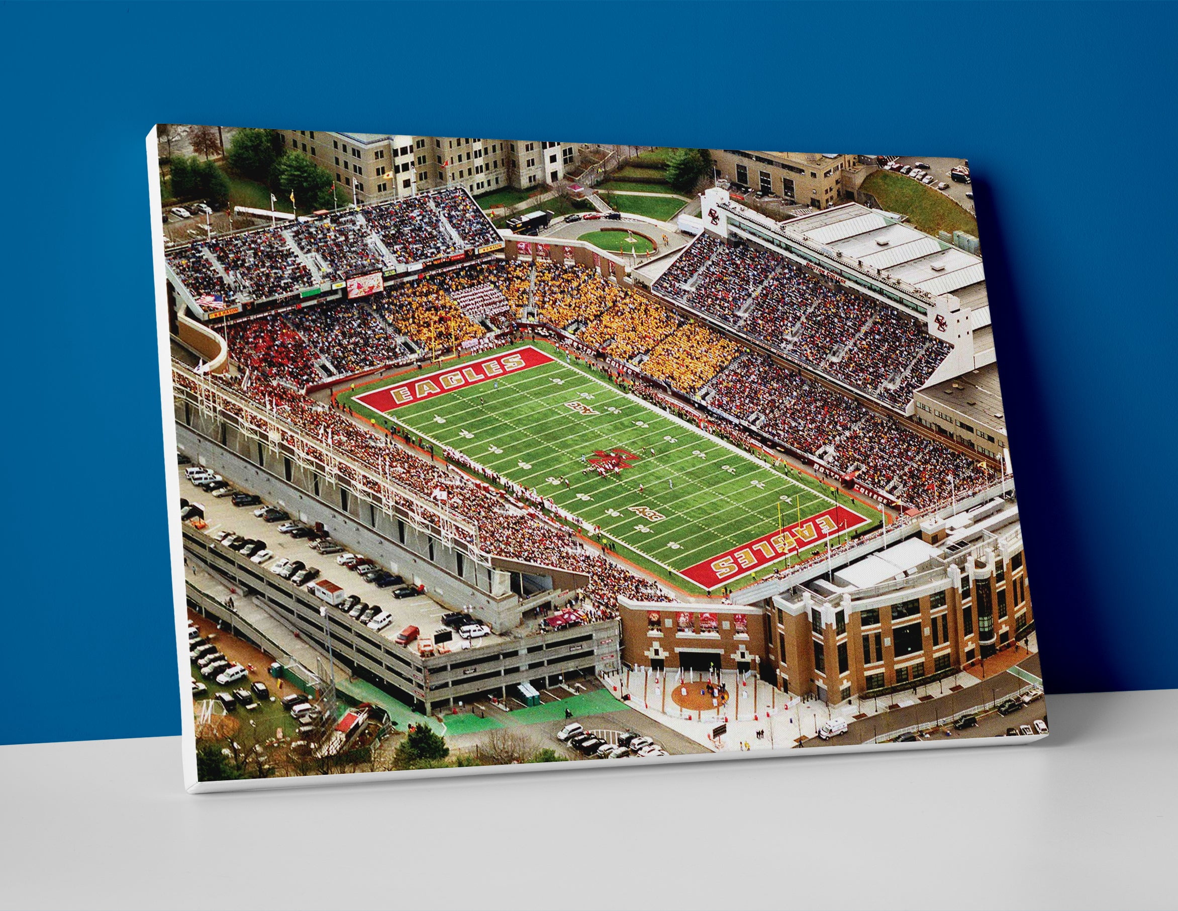 Boston College Football Stadium Poster or Canvas Wall Art - Walmart.com