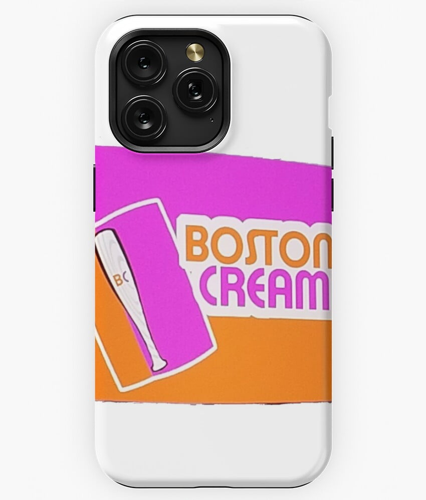 Boston Cream Donut Funny Food Pun G5061 Phone Case for iPhone17 16 15 ...