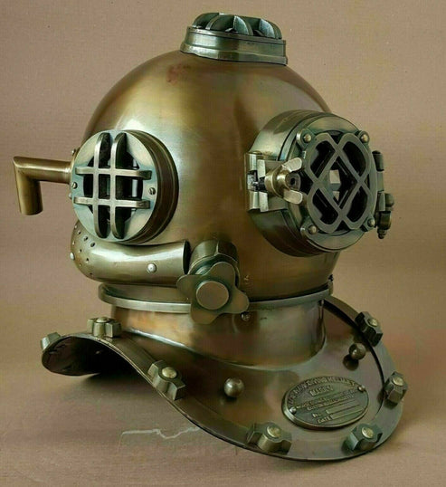Boston Diving Helmet USA Navy Mark V ~ Morse Deep Marine - Walmart.com