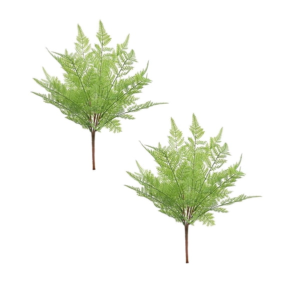Boston Fern Artificial Outdoor 18.1 Inch Long Stems, Large Shrubs ...