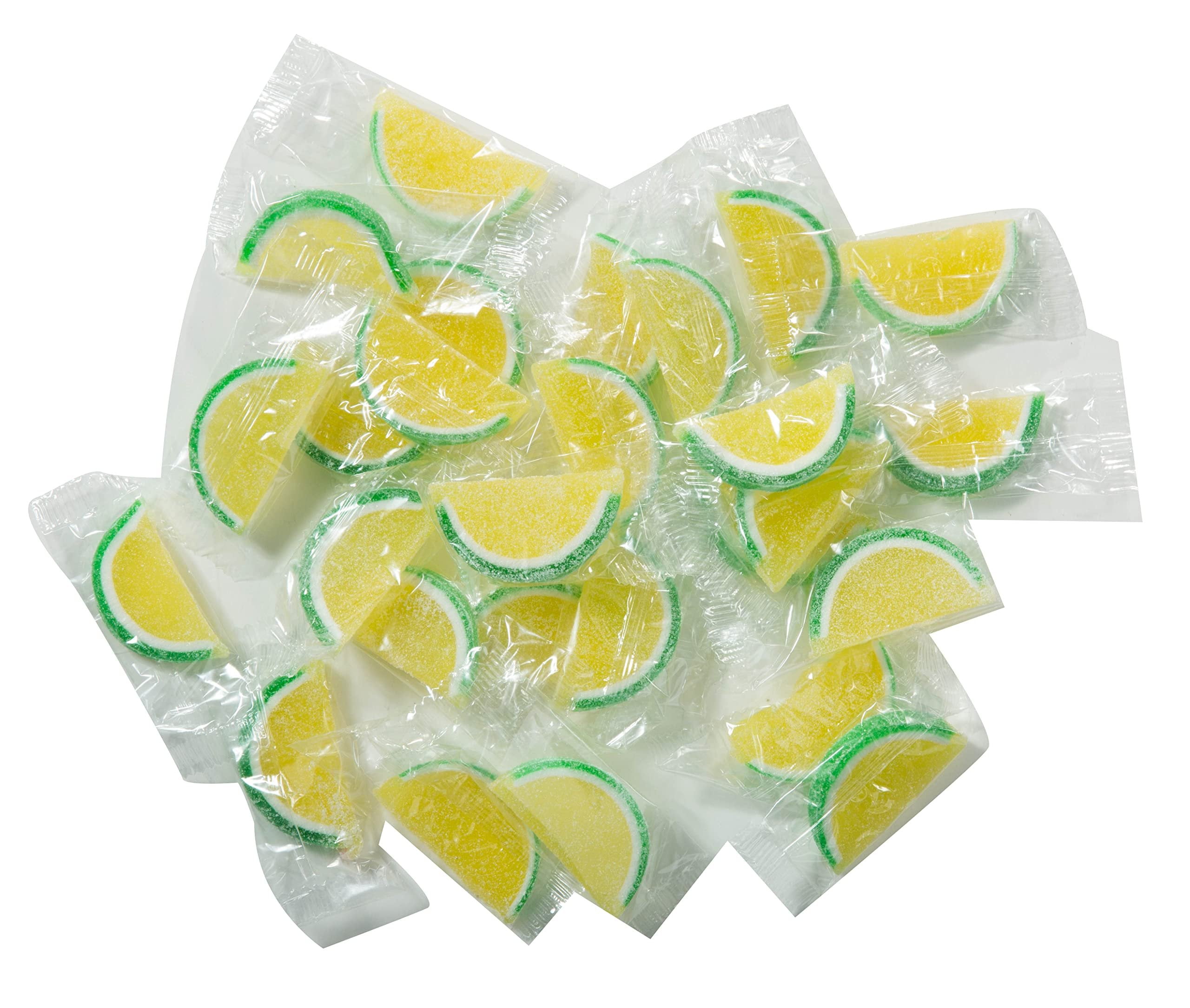 Boston Fruit Slice Individually Wrapped Gourmet Gummy Candy 1lb Box ...