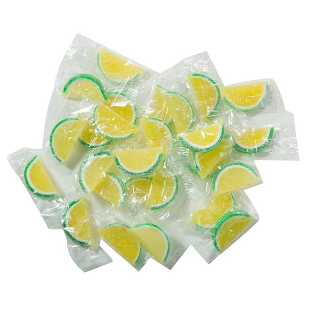 Boston Fruit Slice Individually Wrapped Gourmet Gummy Candy 1lb Box ...