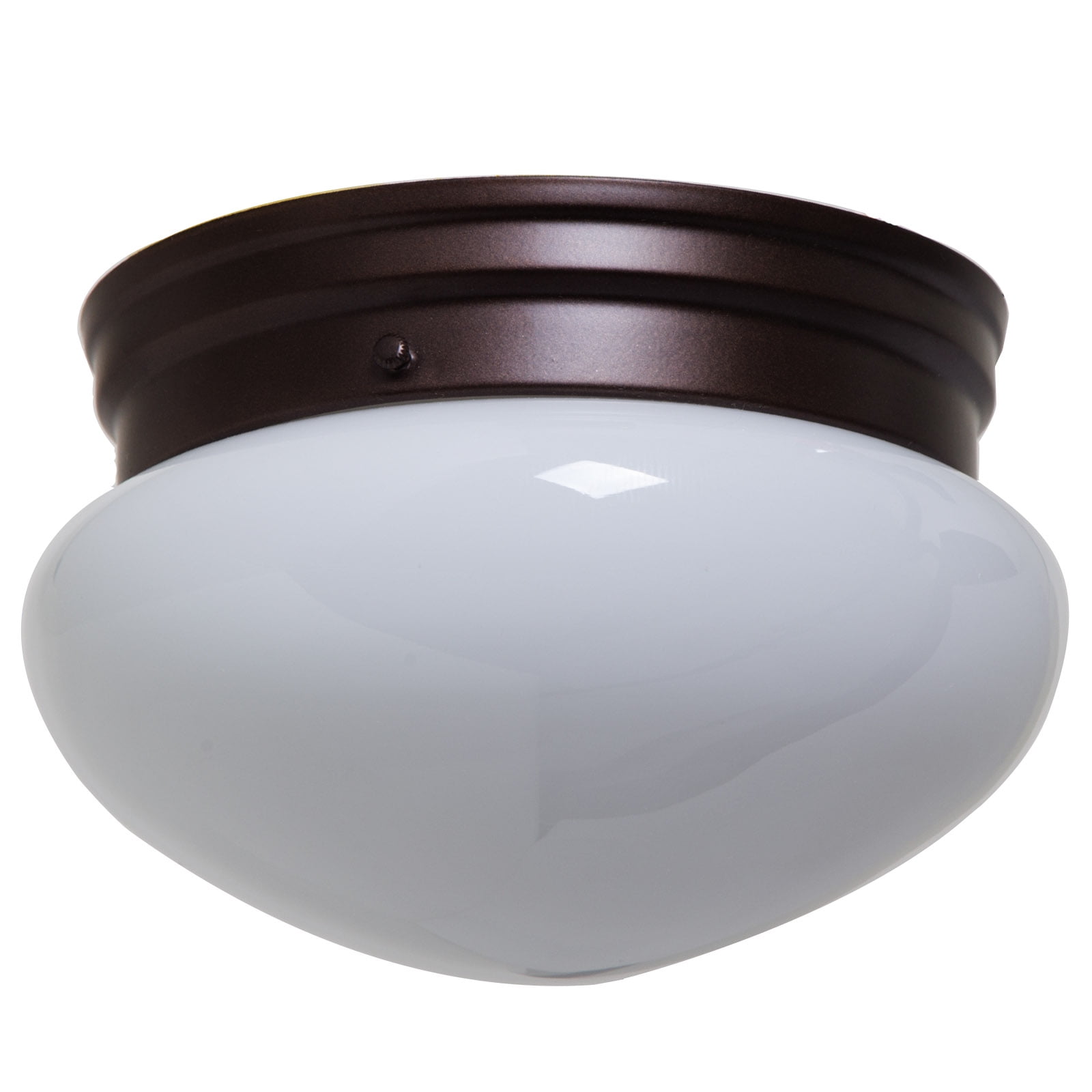 Boston Harbor Dimmable Round Ceiling Light Fixture (1) 60/13 W Medium ...