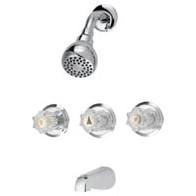 Boston Harbor GU-F3010506CP Tub-Shower Faucet, Chrome, 2 GPM - Walmart.com