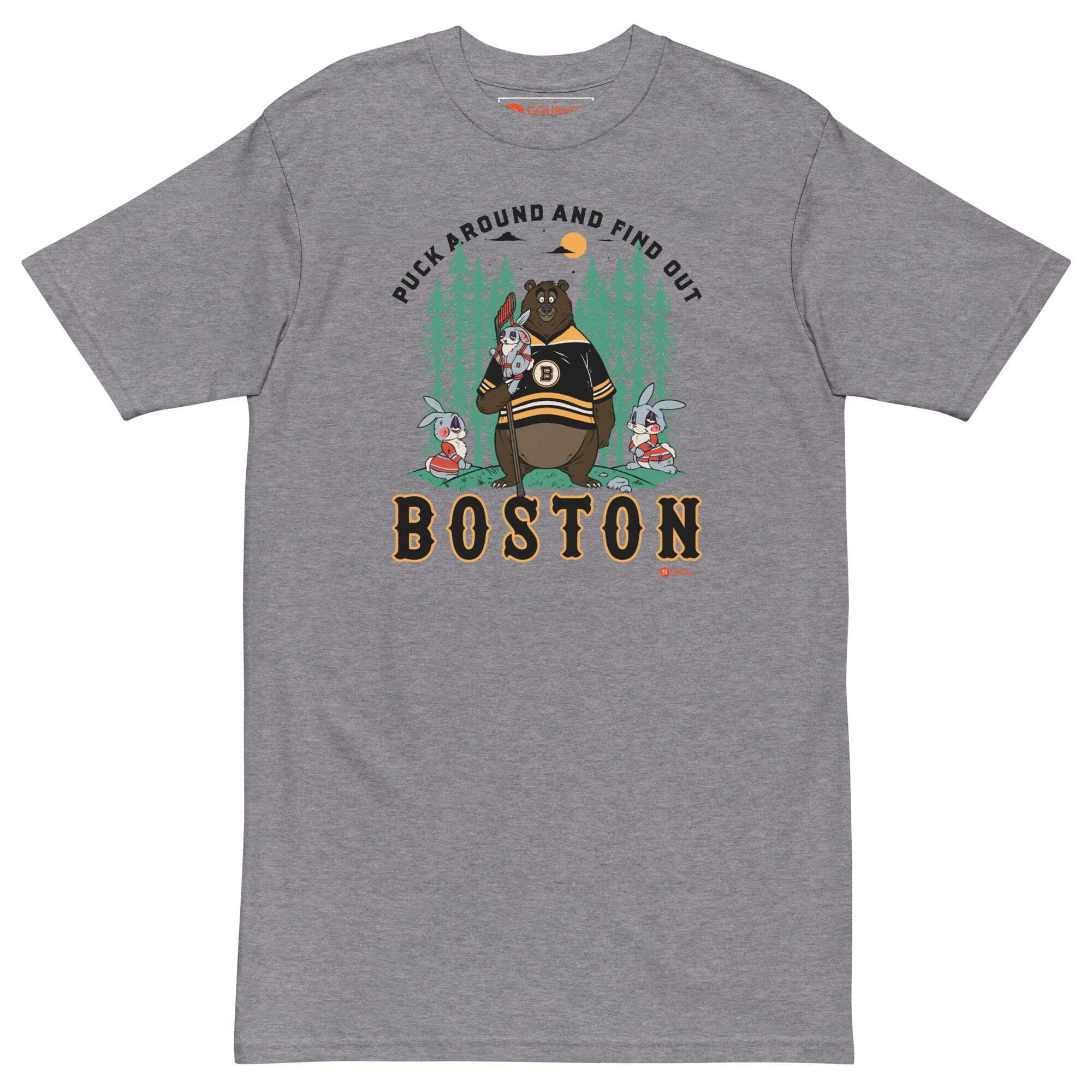 Boston Hockey Bear: Puck Around and Find Out - Boston Hockey Pride T ...