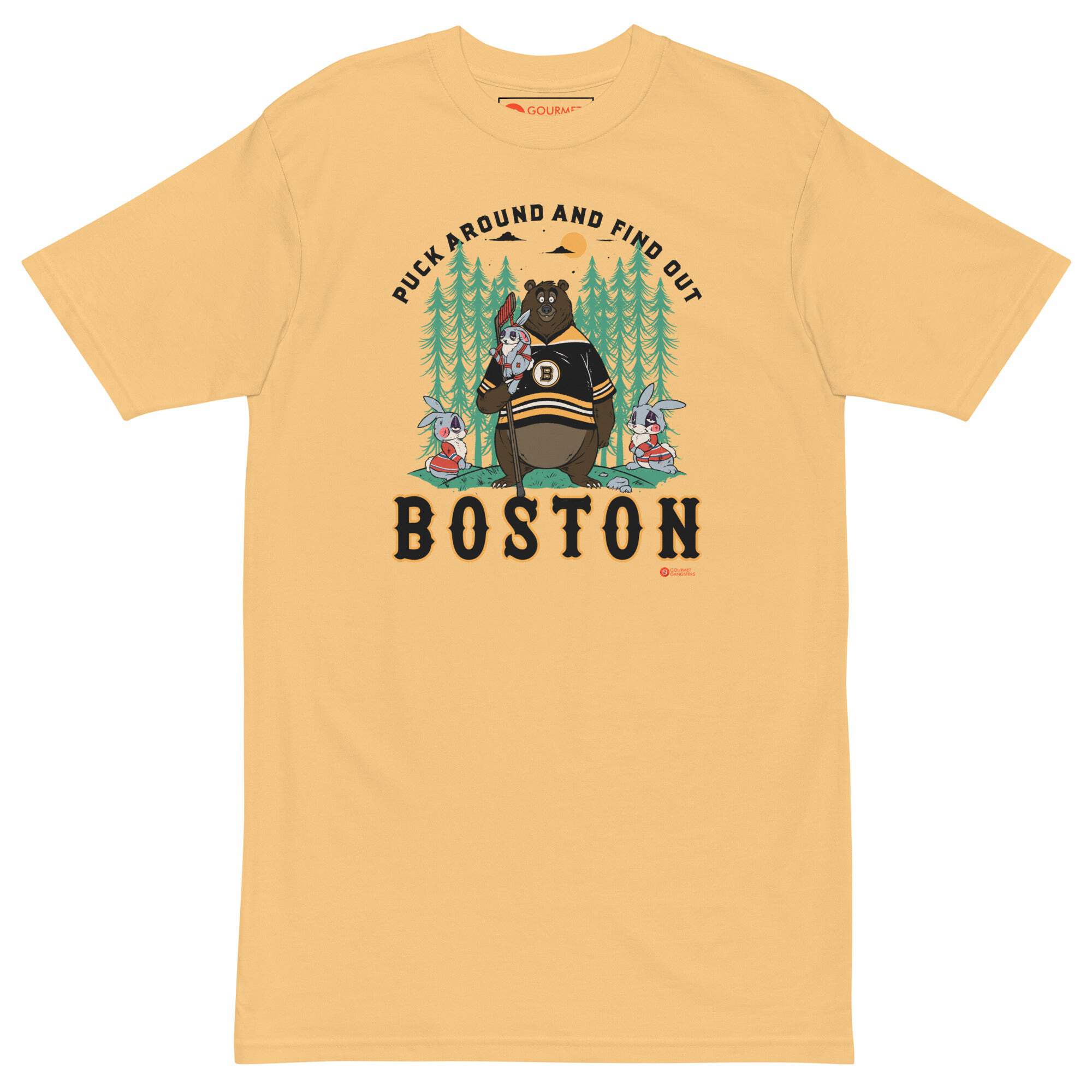 Boston Hockey Bear: Puck Around and Find Out - Boston Hockey Pride T ...