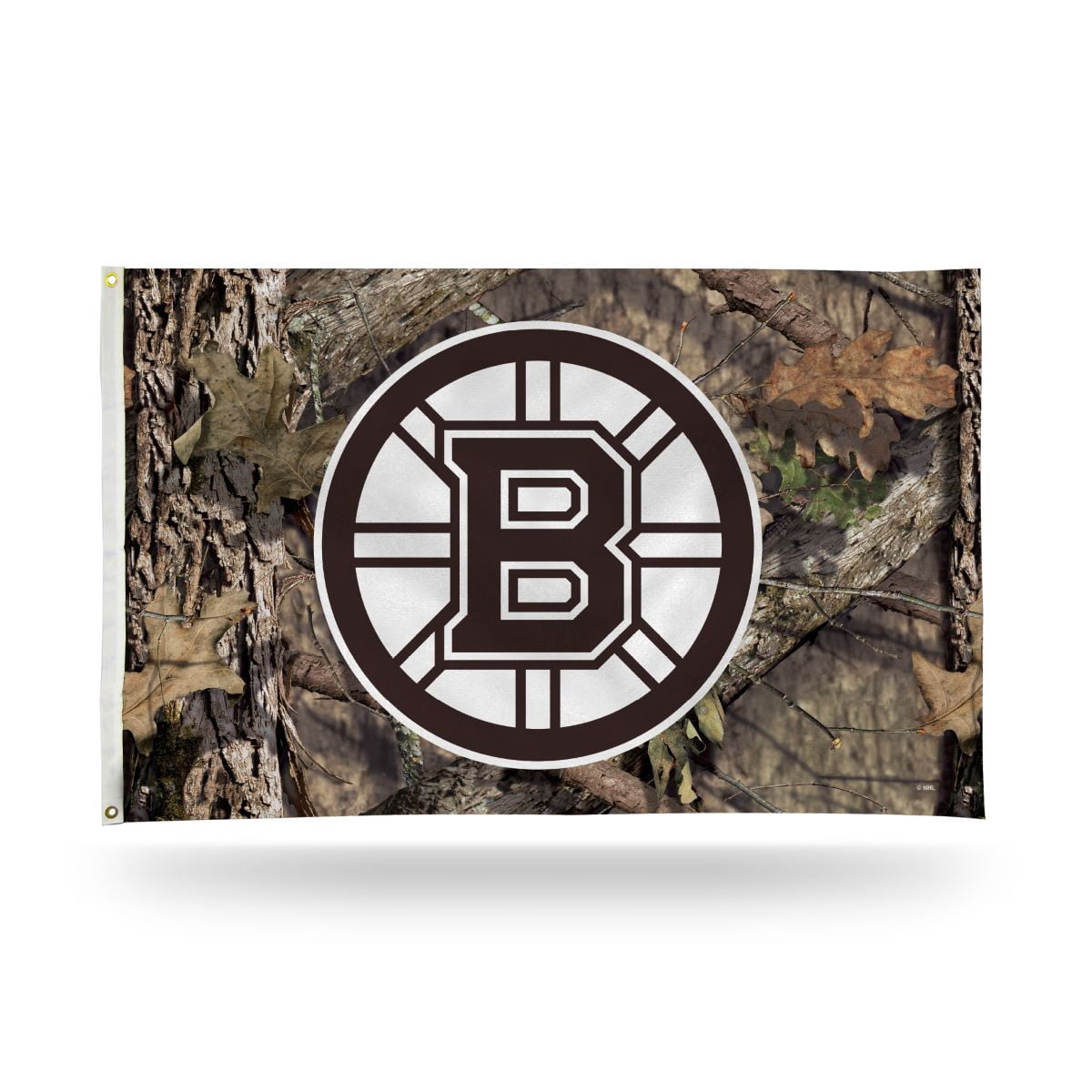 Boston Hockey Bruins Indoor Outdoor Camo Look 3x5 Banner Flag - Walmart.com