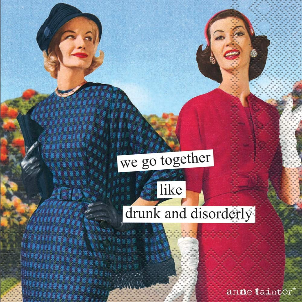 Boston International C023600 Anne Taintor Beverage Paper Napkins 5 ...