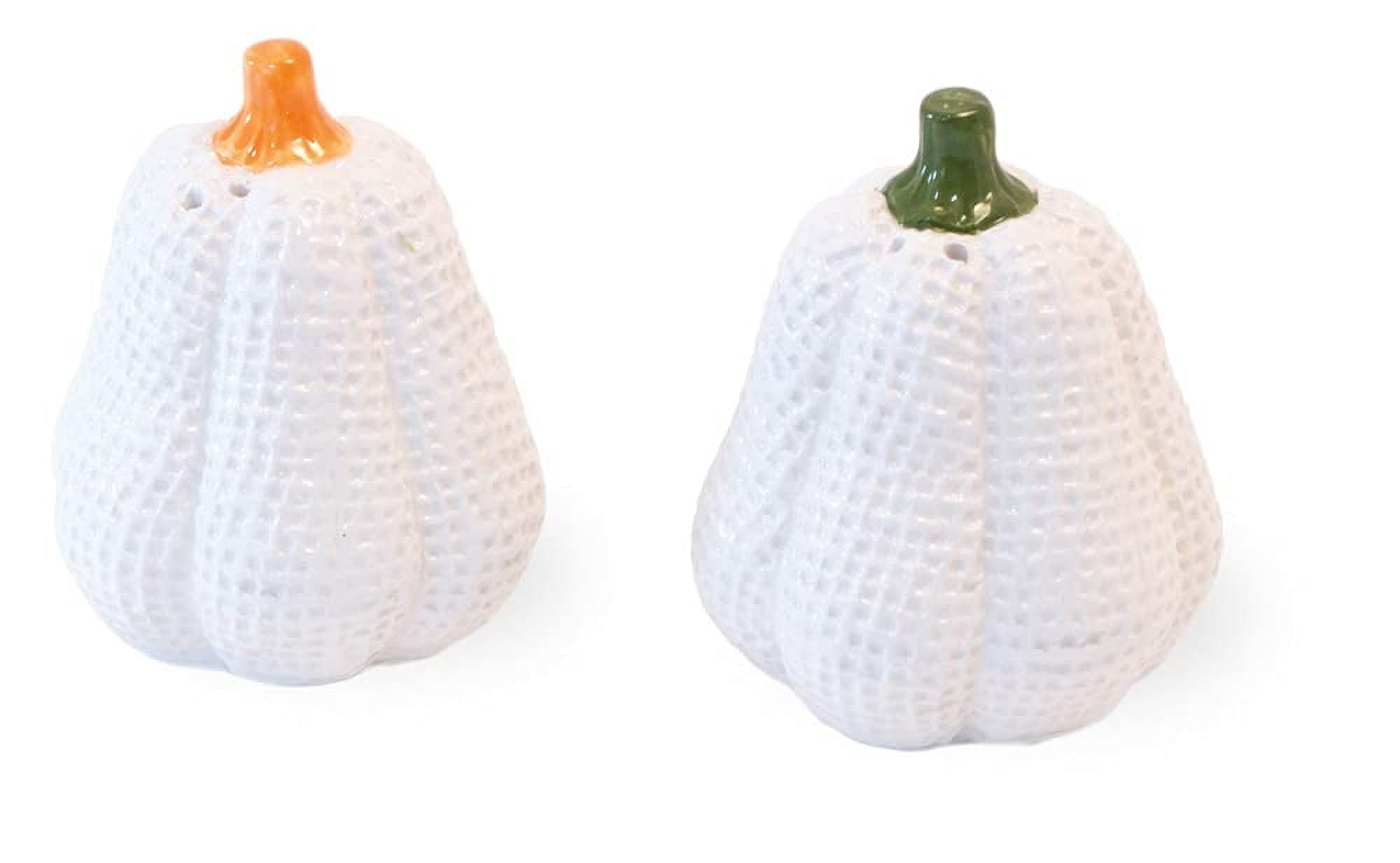 Boston International Ceramic Salt & Pepper Shakers, 2.5 x 3.25-Inches ...