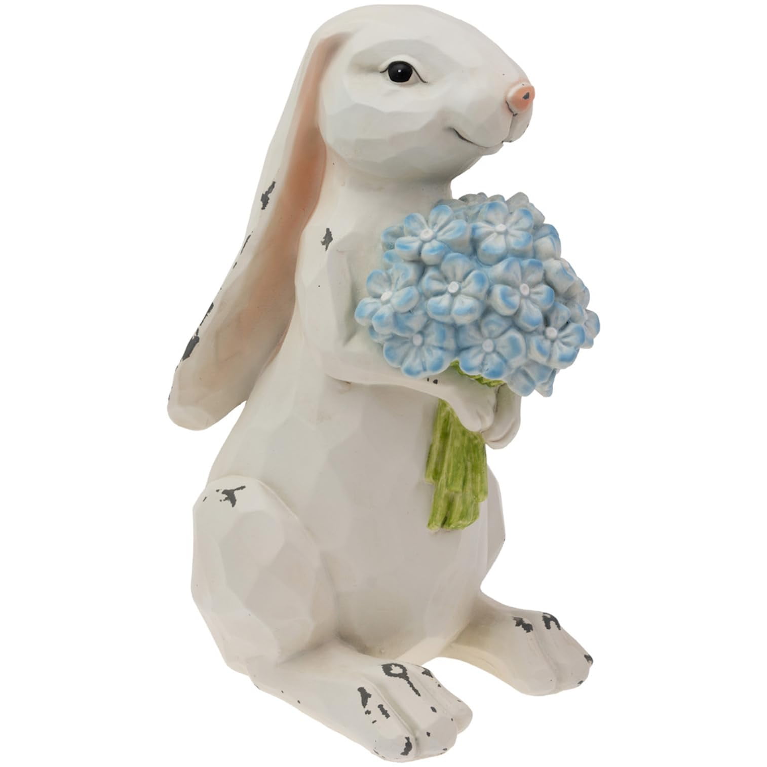 Boston International Easter Bunny Figurine Tabletop Shelf Mantel Spring ...