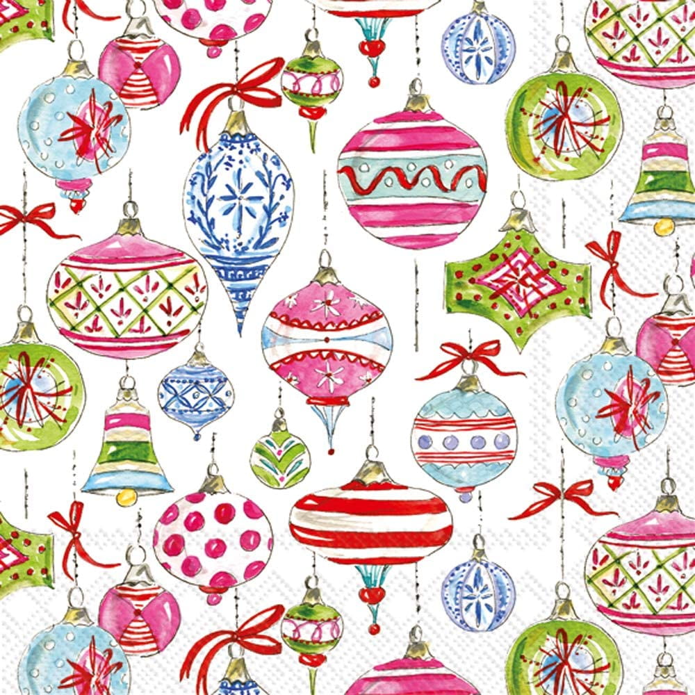 Boston International Rosanne Beck 3-Ply Paper Napkins, 20-Count Lunch ...