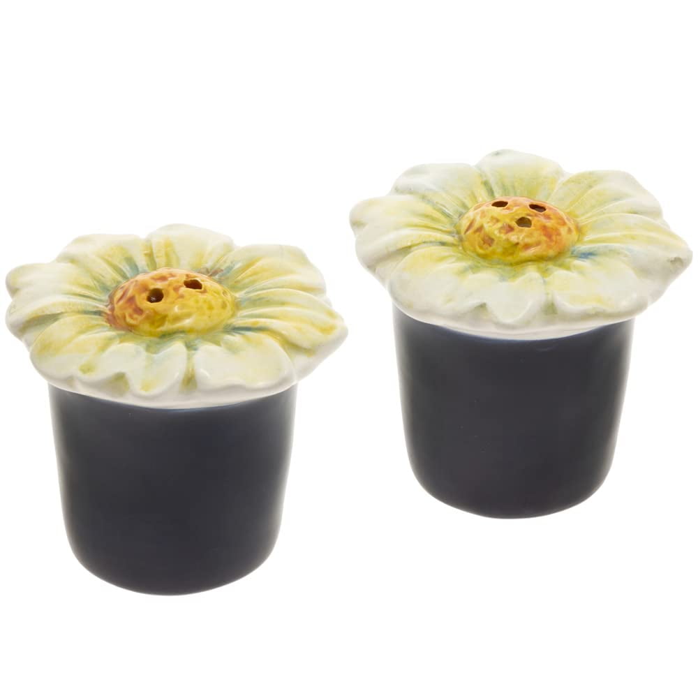 Boston International Salt and Pepper Shakers Everyday Ceramic Serveware ...