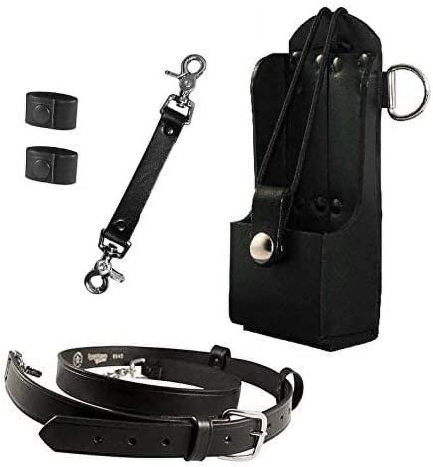 Boston Leather Firefighter's Bundle- Anti-Sway Strap for Radio Strap ...