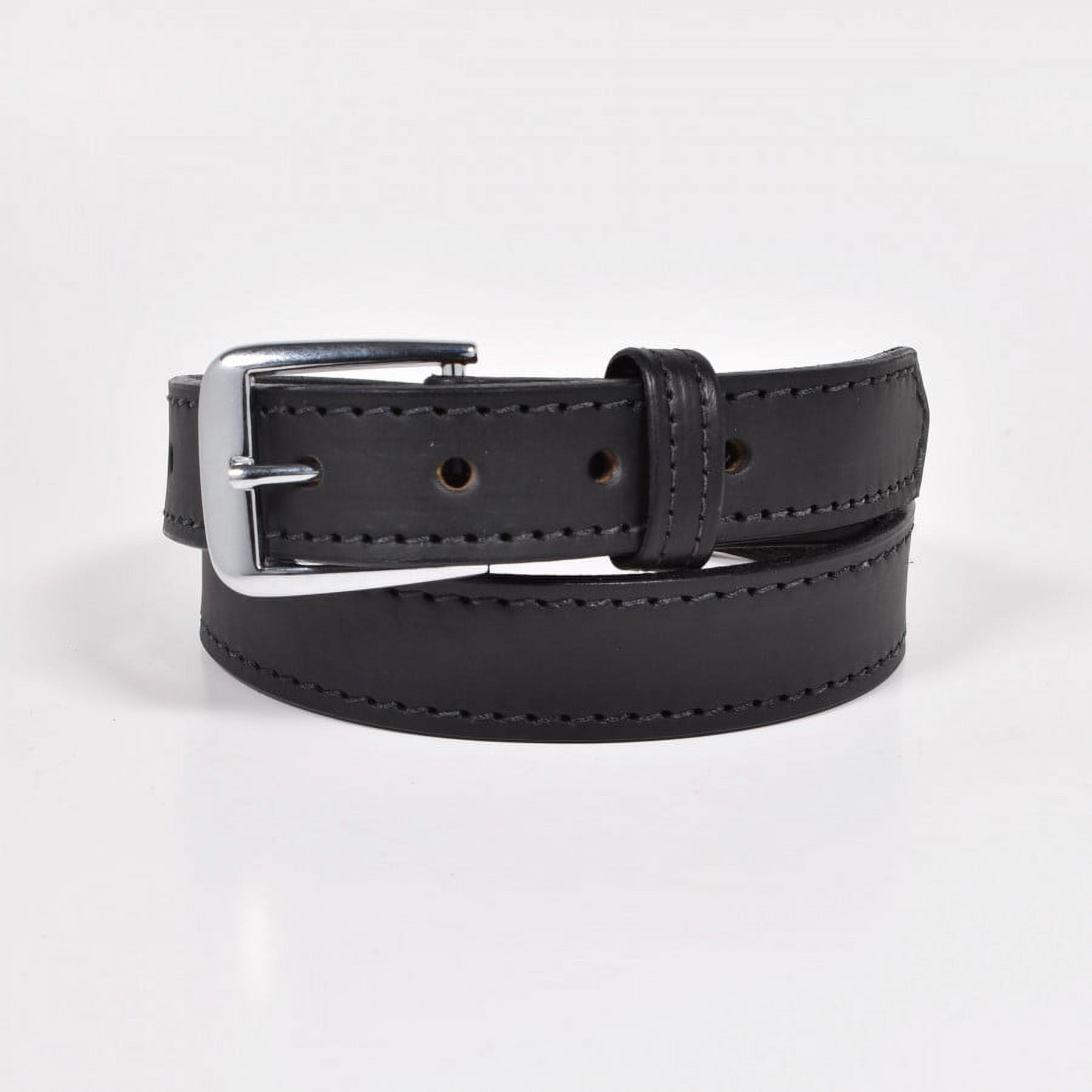 Boston Leather Men's 1.25" Stitched Edge One Piece 10-12 Oz Bridal ...