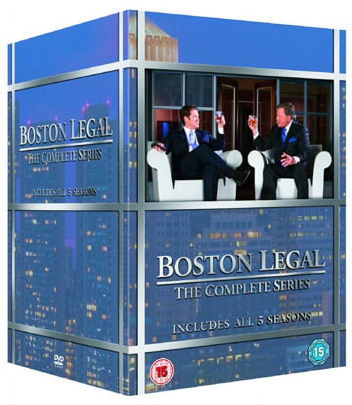Boston Legal Complete Series - 27-DVD Box Set, Seasons 1-5, PAL, Reg.2 ...