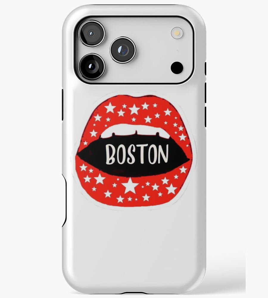 Boston Logo, Minimalist City Typography Graphic Design H2515 Phone Case ...