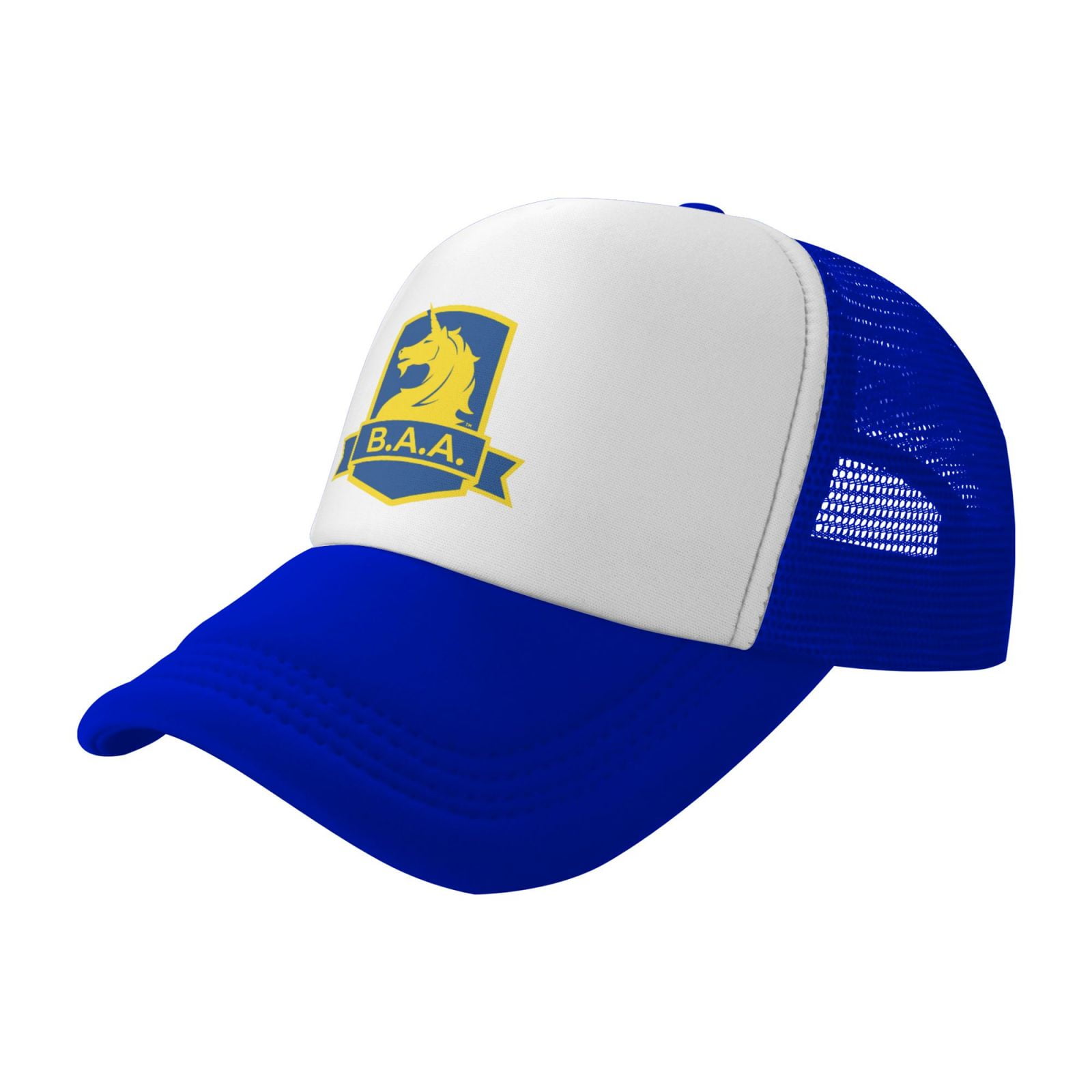 Boston Marathon Logo Breathable Mesh Hat With Team Logo Fashion Trucker ...