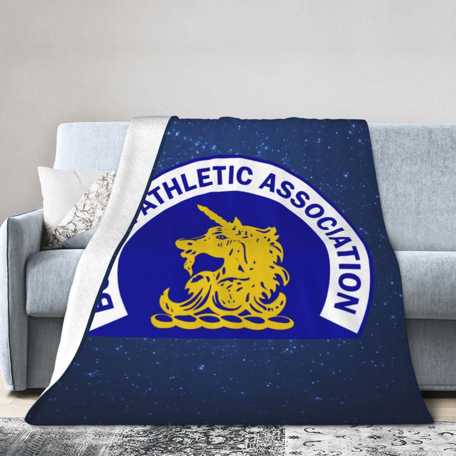 Boston Marathon Ultra-Soft Micro Fleece Blanket Multi-Size Flannel ...