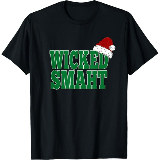 Boston Massachusetts Accent Wicked Smart Wicked Smaht MA T-Shirt ...