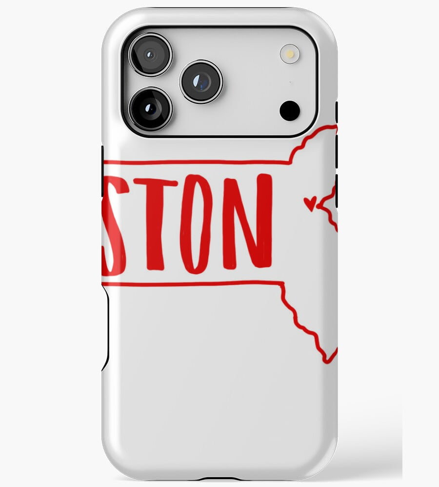 Boston, Massachusetts City Pride Typography Graphic H2501 Phone Case ...