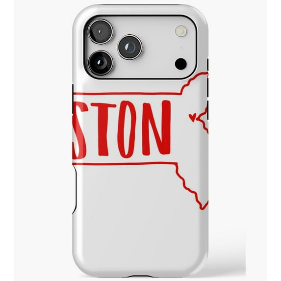 Boston, Massachusetts City Pride Typography Graphic H2501 Phone Case ...