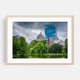 Boston Massachusetts Wall Art Cityscape Skyline Home Decor Architecture ...