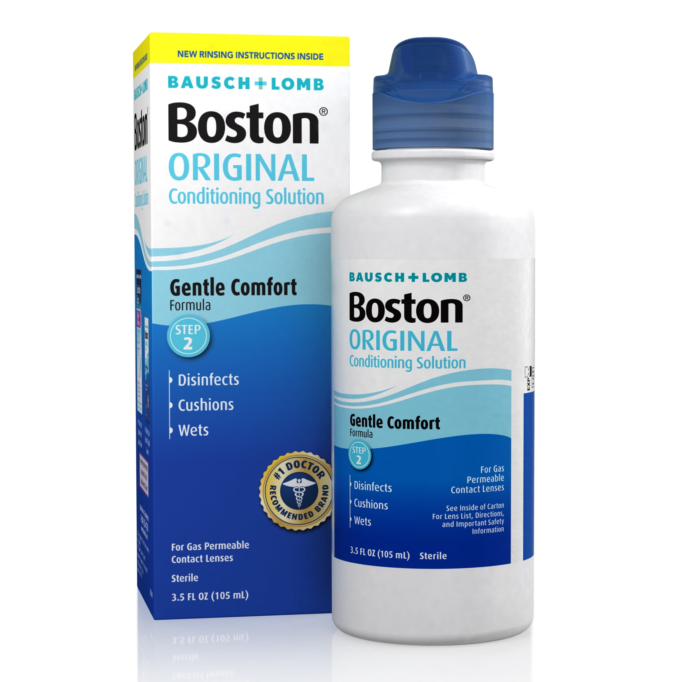 Boston ORIGINAL Conditioning Solution - from Bausch + Lomb, 3.5 fl oz ...