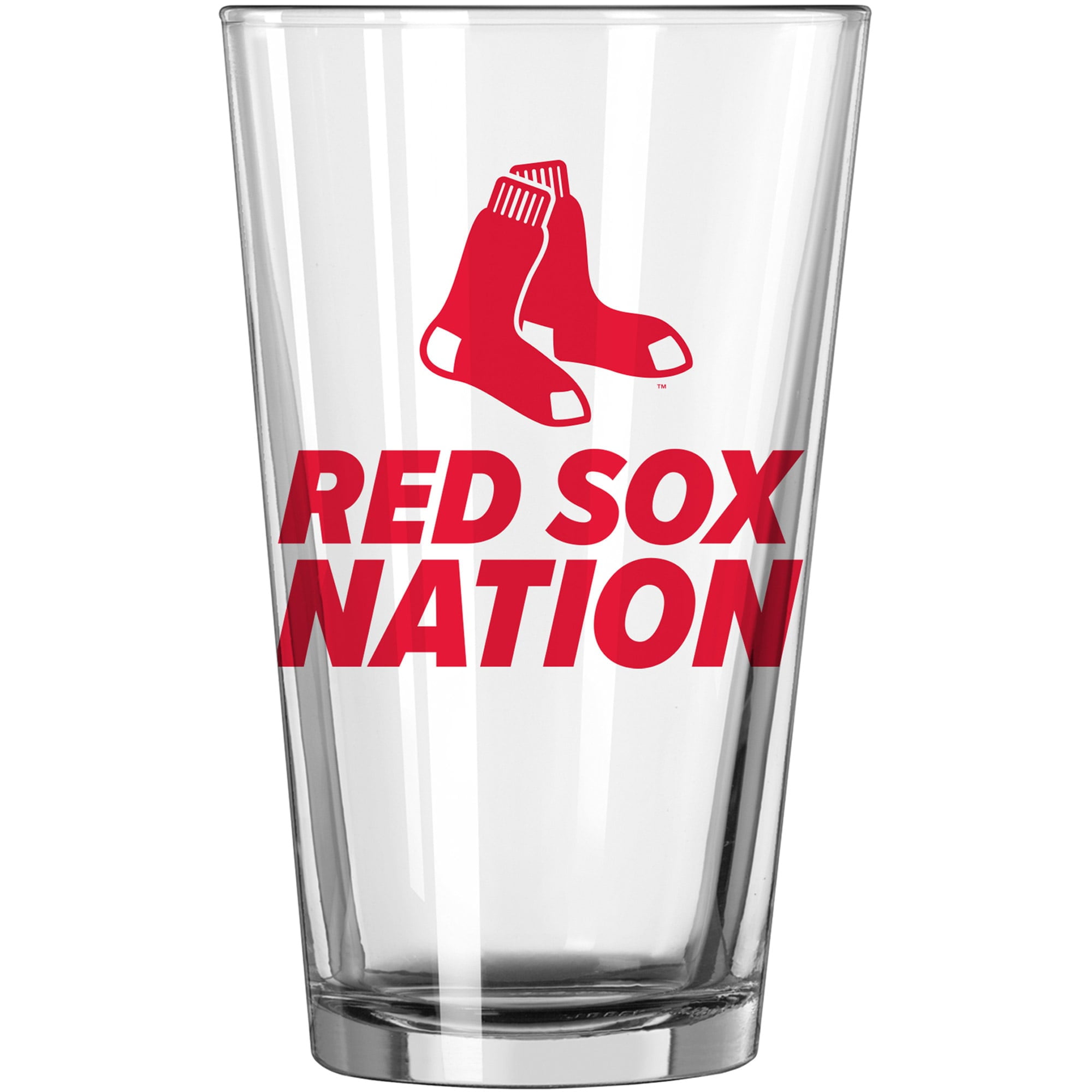 Boston Red Sox 16oz. Team Slogan Pint Glass - Walmart.com