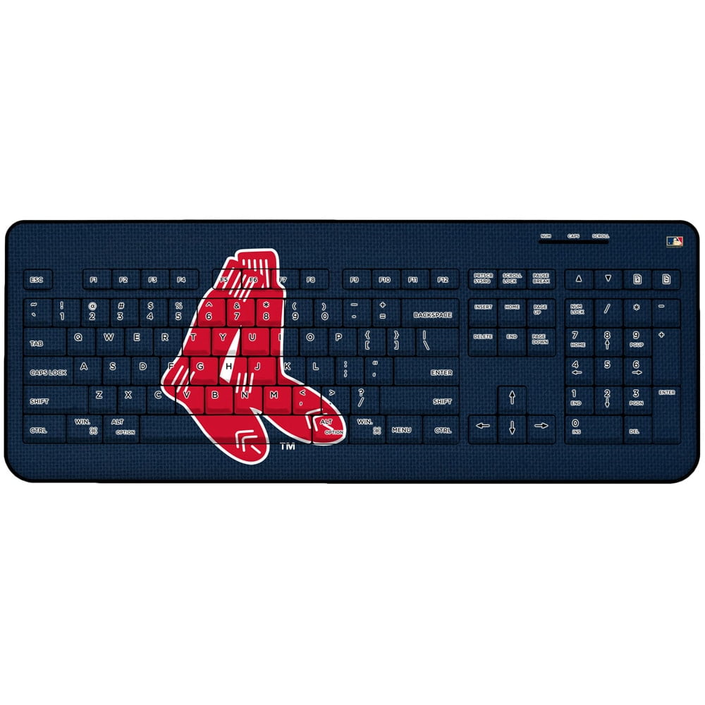 Boston Red Sox 1924-1960 Cooperstown Solid Design Wireless Keyboard ...
