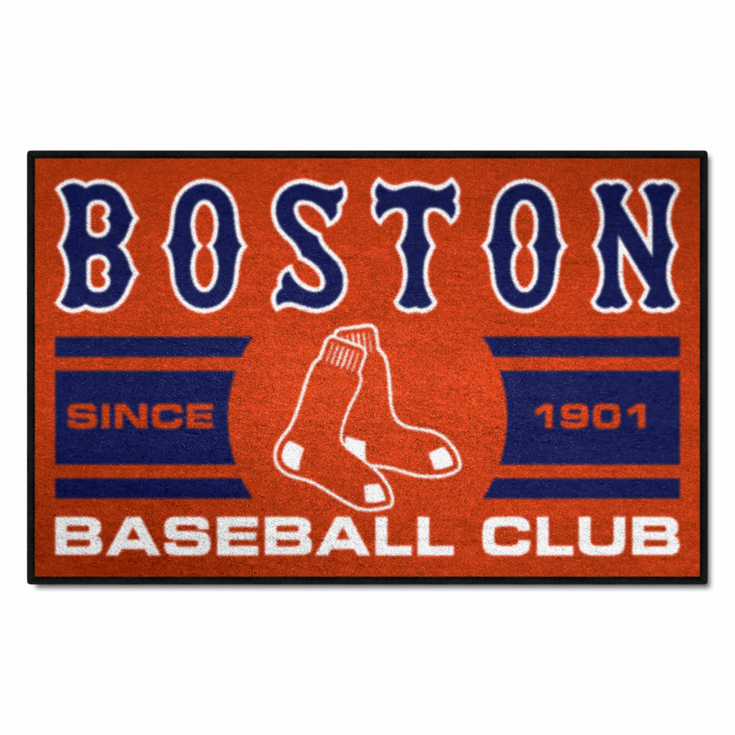 Boston Red Sox Baseball Club Starter Rug 19"x30" - Walmart.com