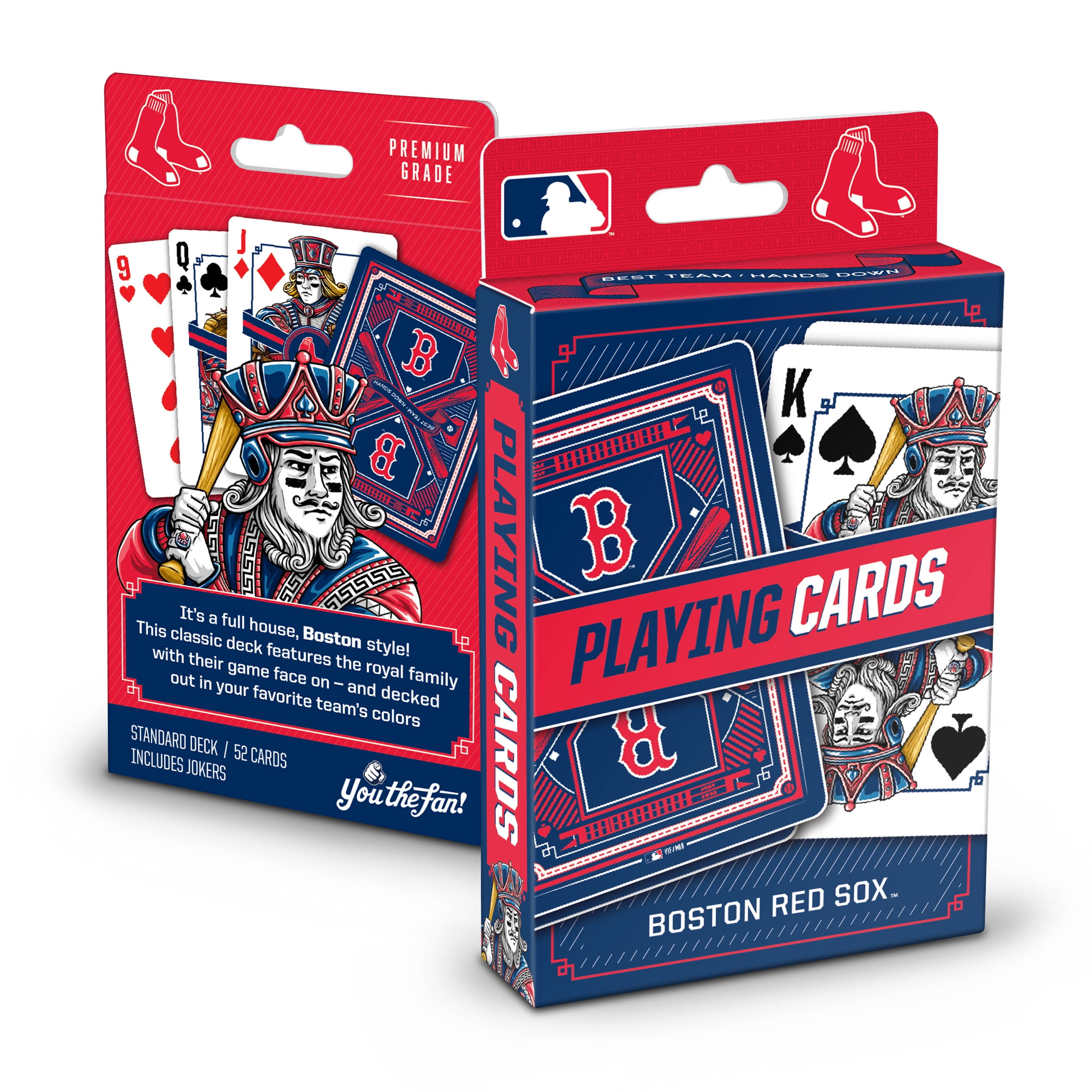 Boston Red Sox Playing Cards - Deck of 52 Cards - Walmart.com