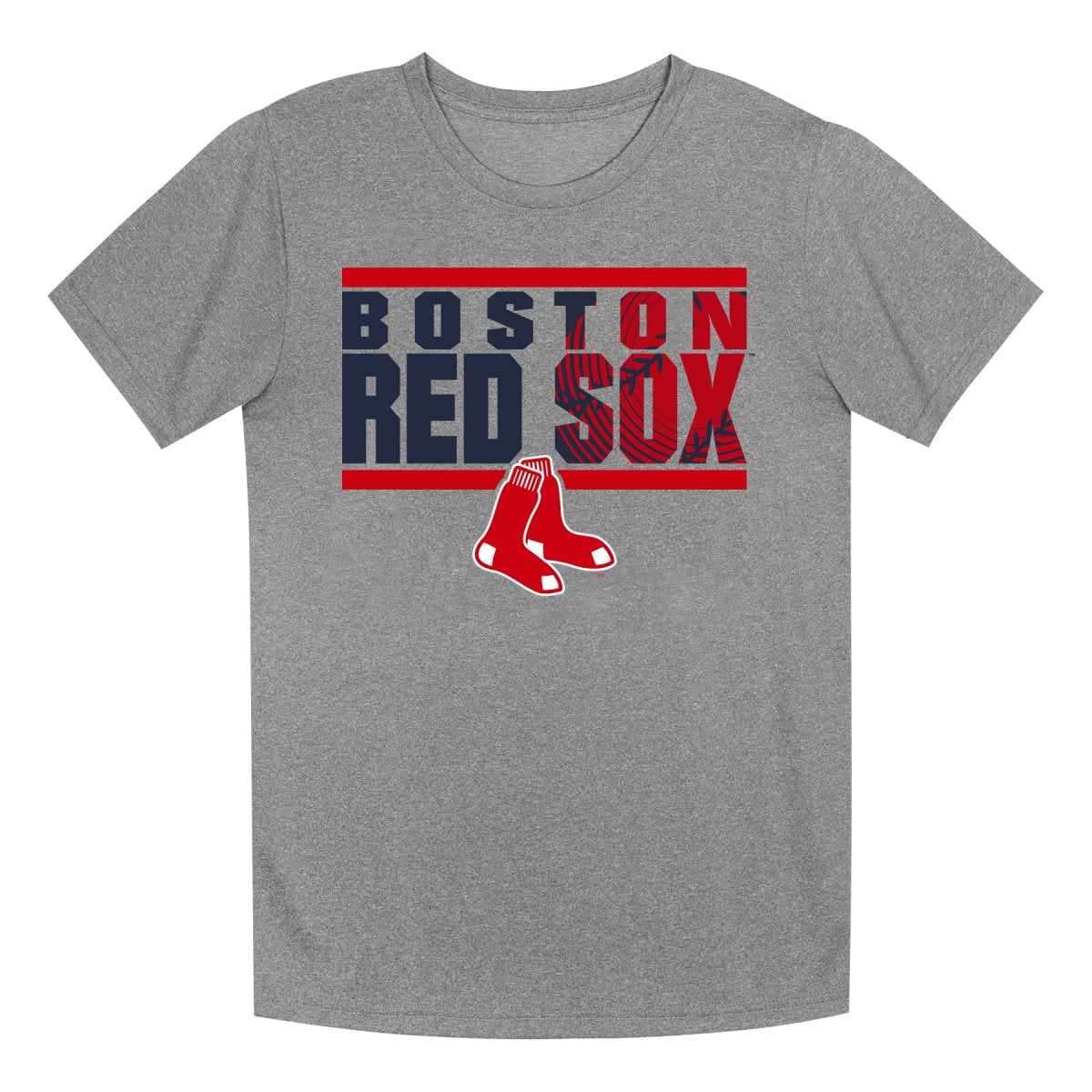 Boston Red Sox MLB Boys Short-Sleeve Synthetic Tee - Walmart.com