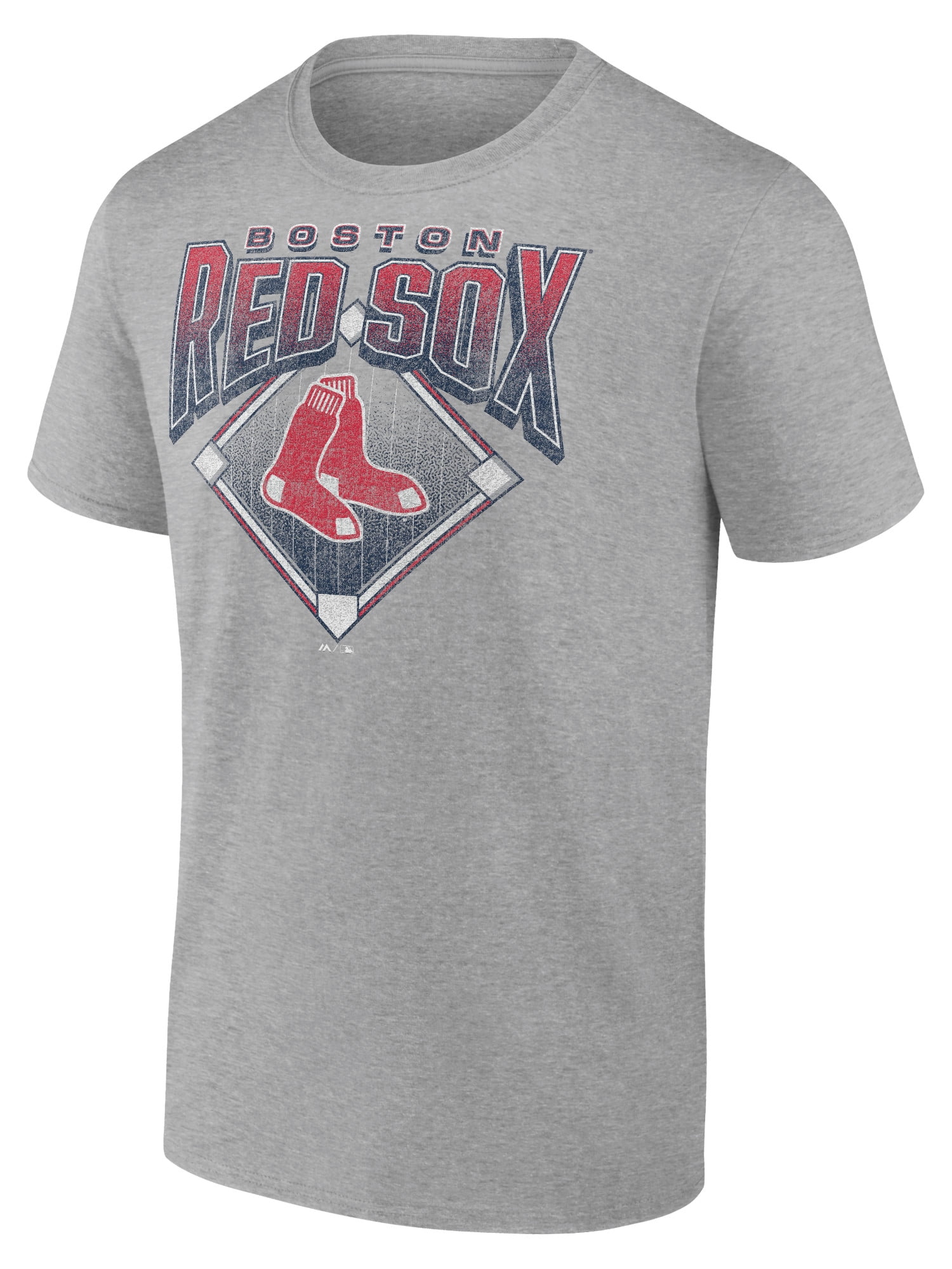 Boston Red Sox MLB Good Slides Men's Crew Neck Short Sleeves T-Shirt ...