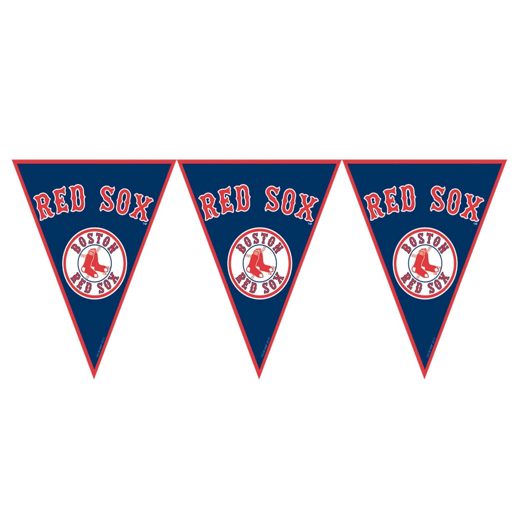 "Boston Red Sox Major League Baseball Collection" Pennant Banner, Party ...