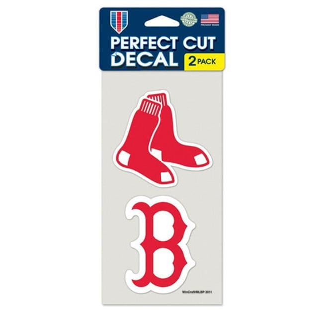Boston Red Sox Set of 2 Die Cut Decals - Walmart.com
