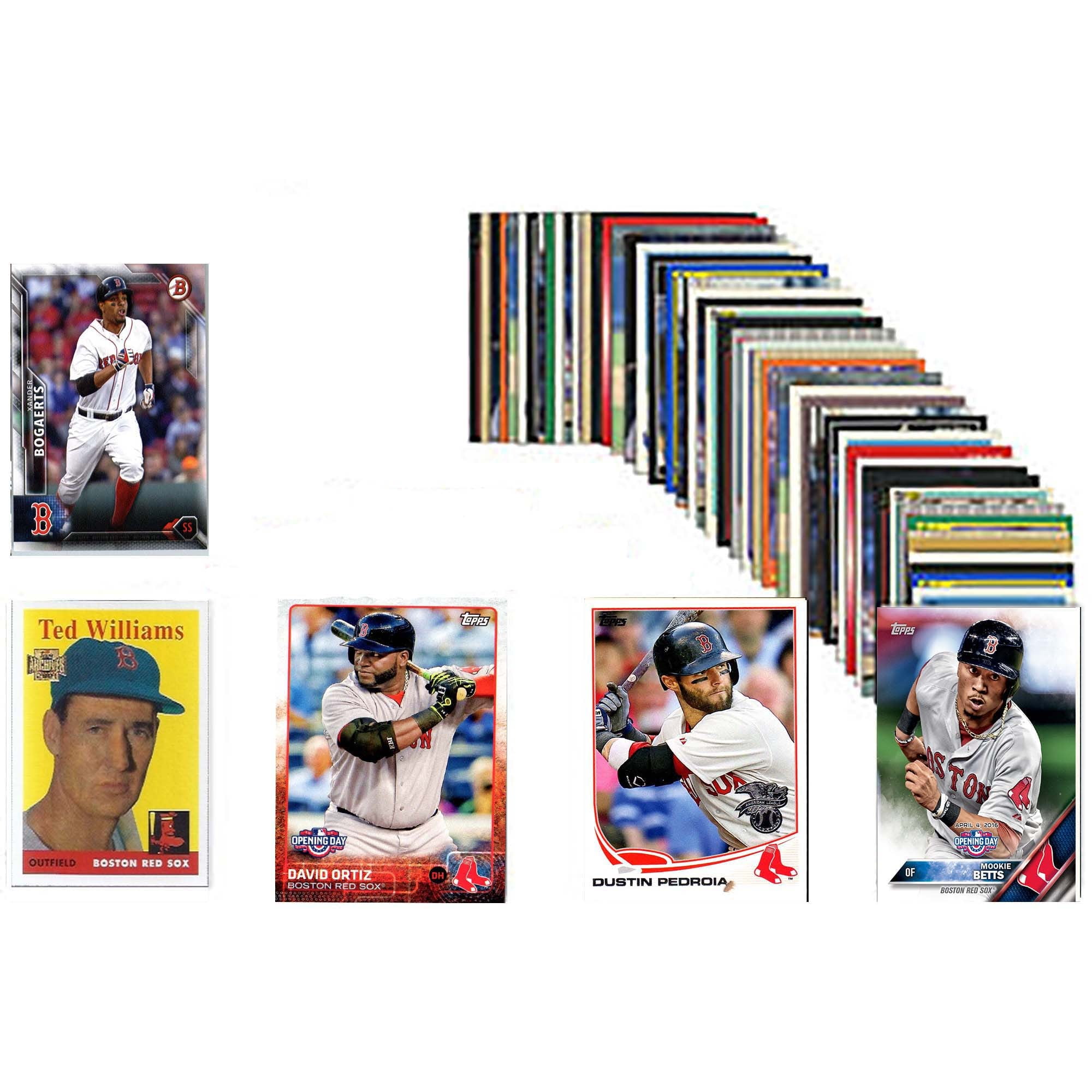Boston Red Sox Trading Card 50-Count Set - Walmart.com