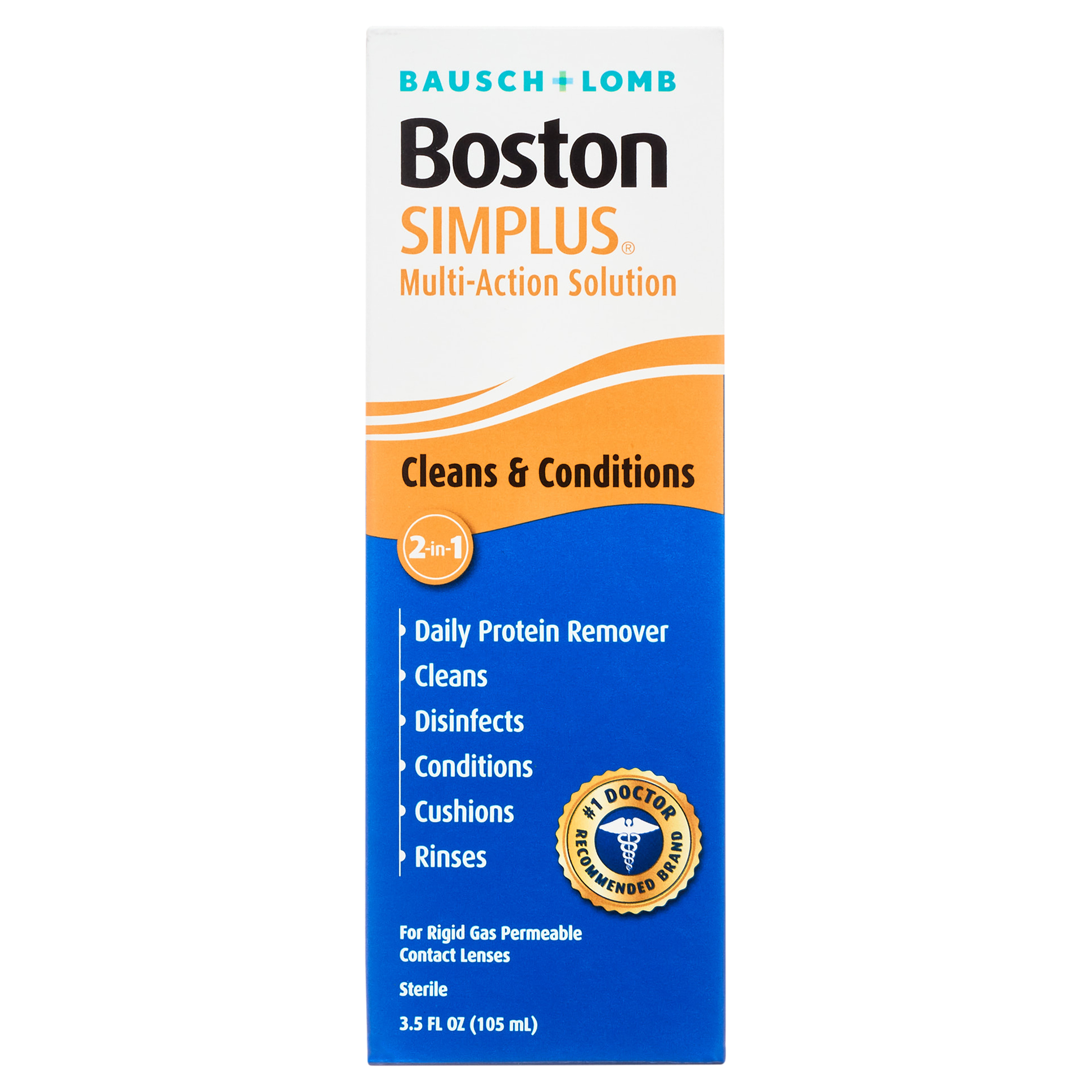 Bausch & Lomb Boston Simplus Multi-Action Solution Travel Kit 1 Each ...