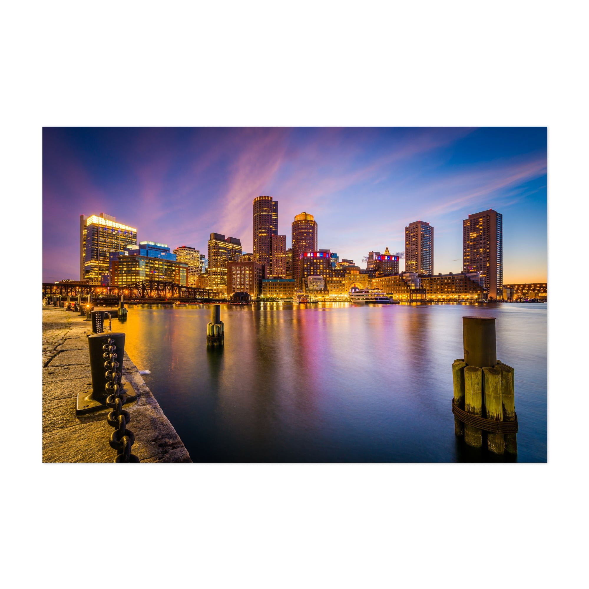 The Boston Skyline 02 - Boston Massachusetts Photography Cityscape ...