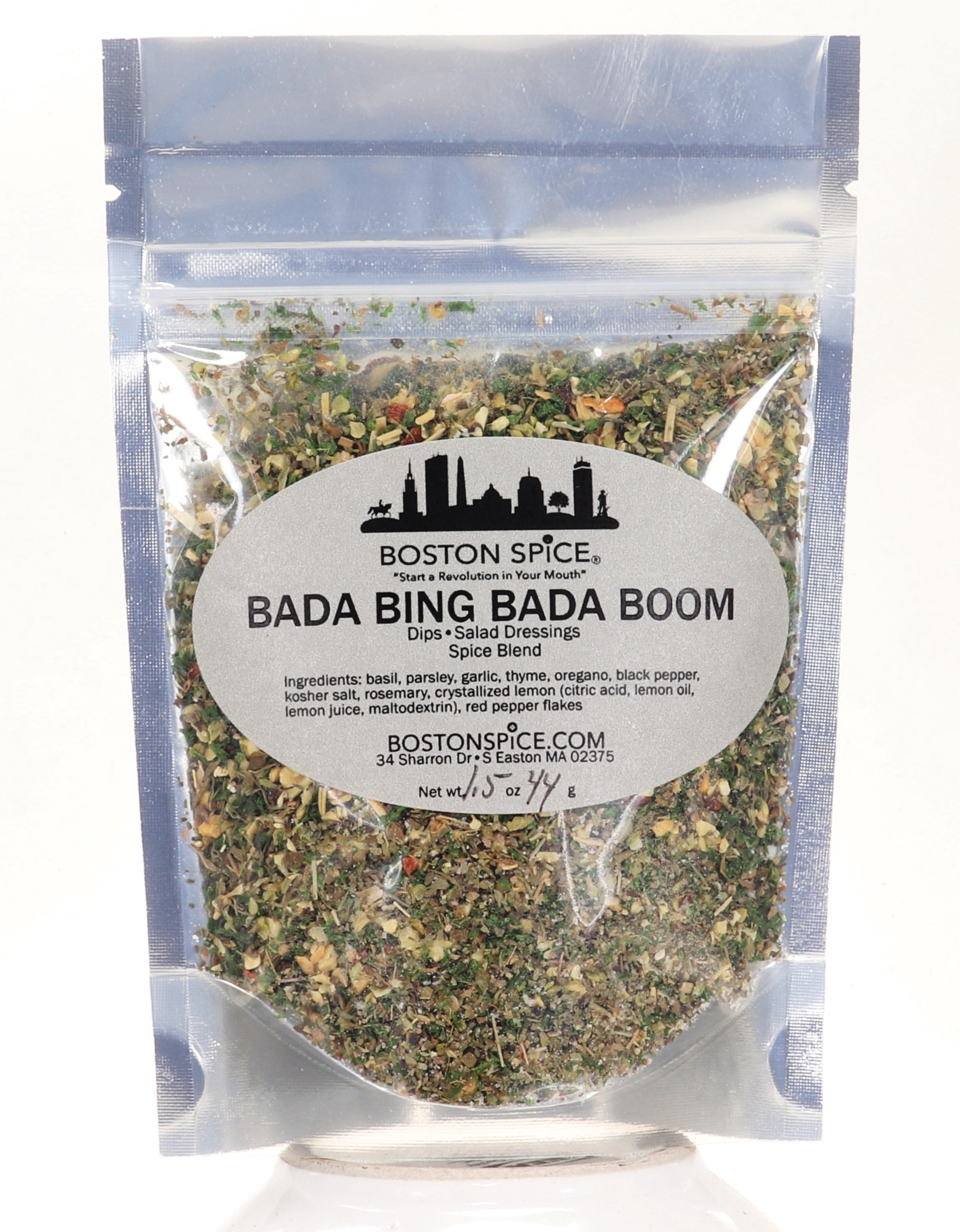 Boston Spice Bada Bing Bada Boom Handmade Gourmet Italian Seasoning ...