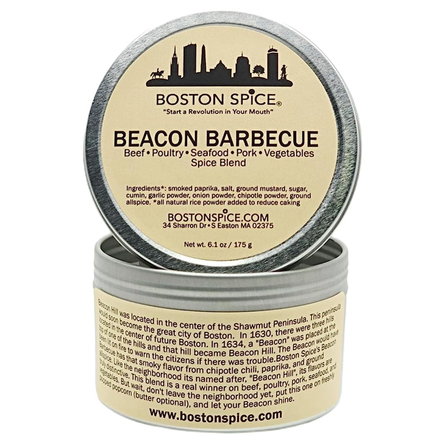 Boston Spice Beacon Barbecue HANDMADE Gourmet BBQ Seasoning Blend Rub ...