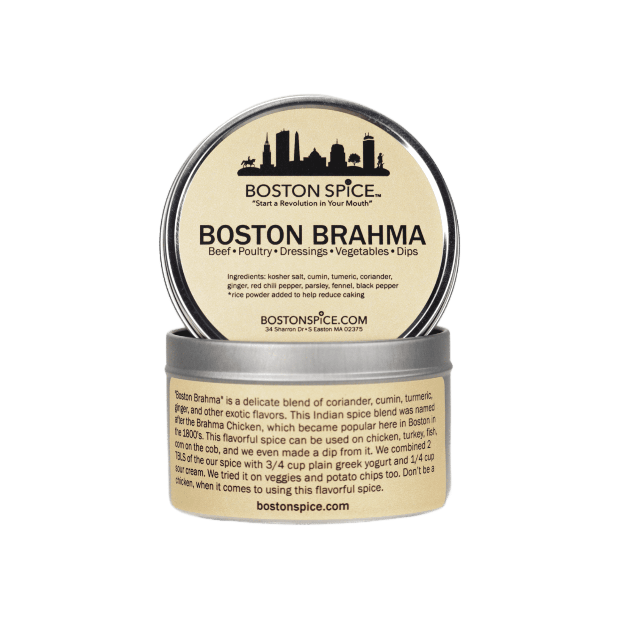 Boston Spice Boston Brahma Handmade Gourmet Indian Dry Seasoning Rub ...