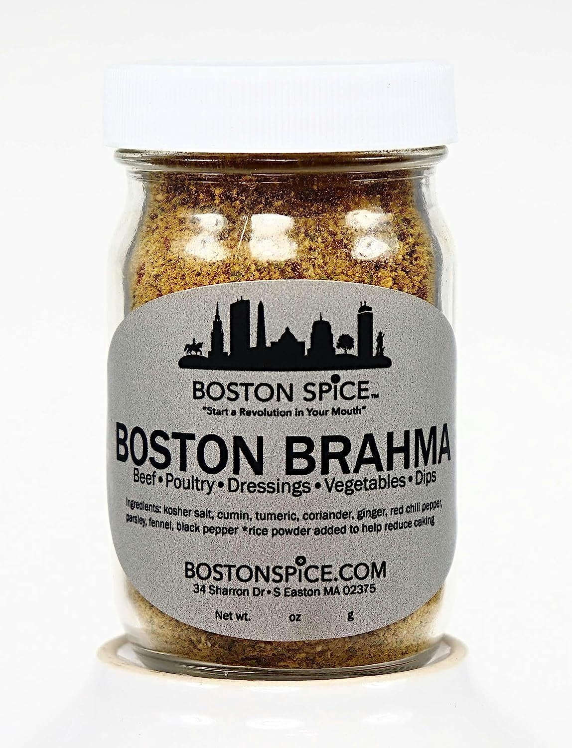 Boston Spice Boston Brahma Handmade Gourmet Indian Dry Seasoning Rub ...