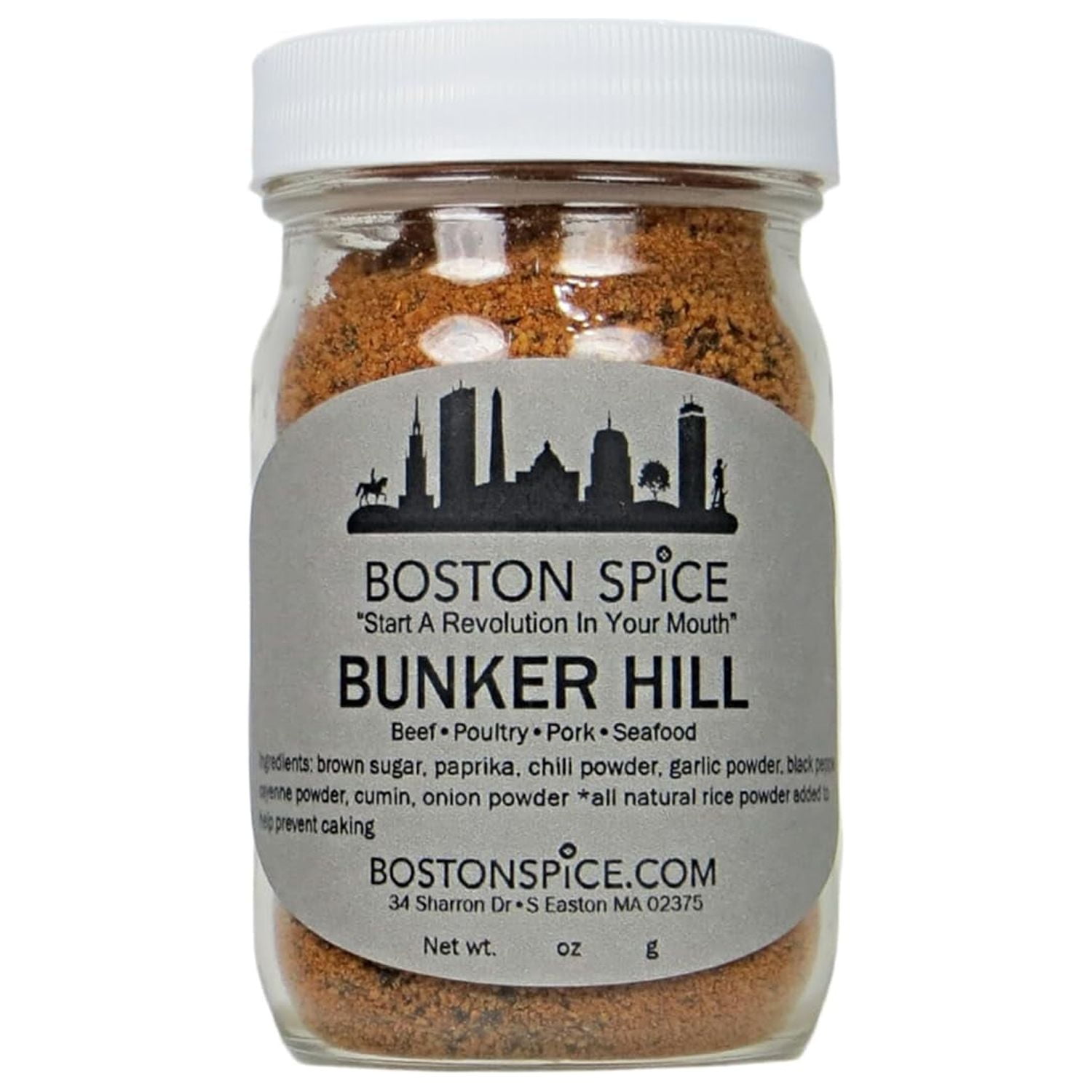 Boston Spice Bunker Hill Handmade Gourmet Barbecue Seasoning Blend Beef ...