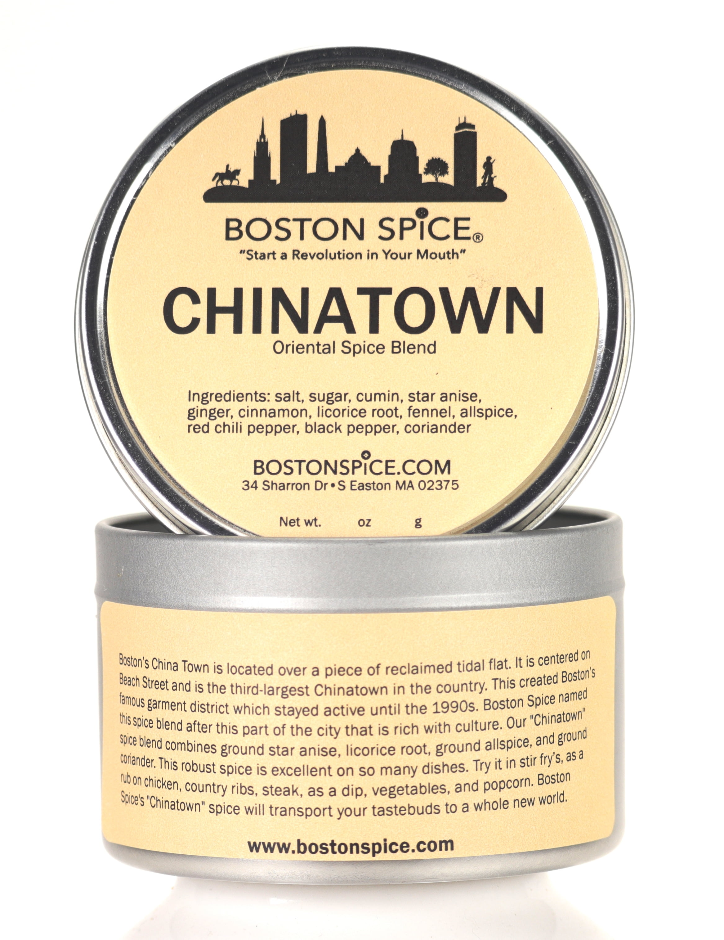 Boston Spice Chinatown Handmade Gourmet Chinese Oriental Asian ...