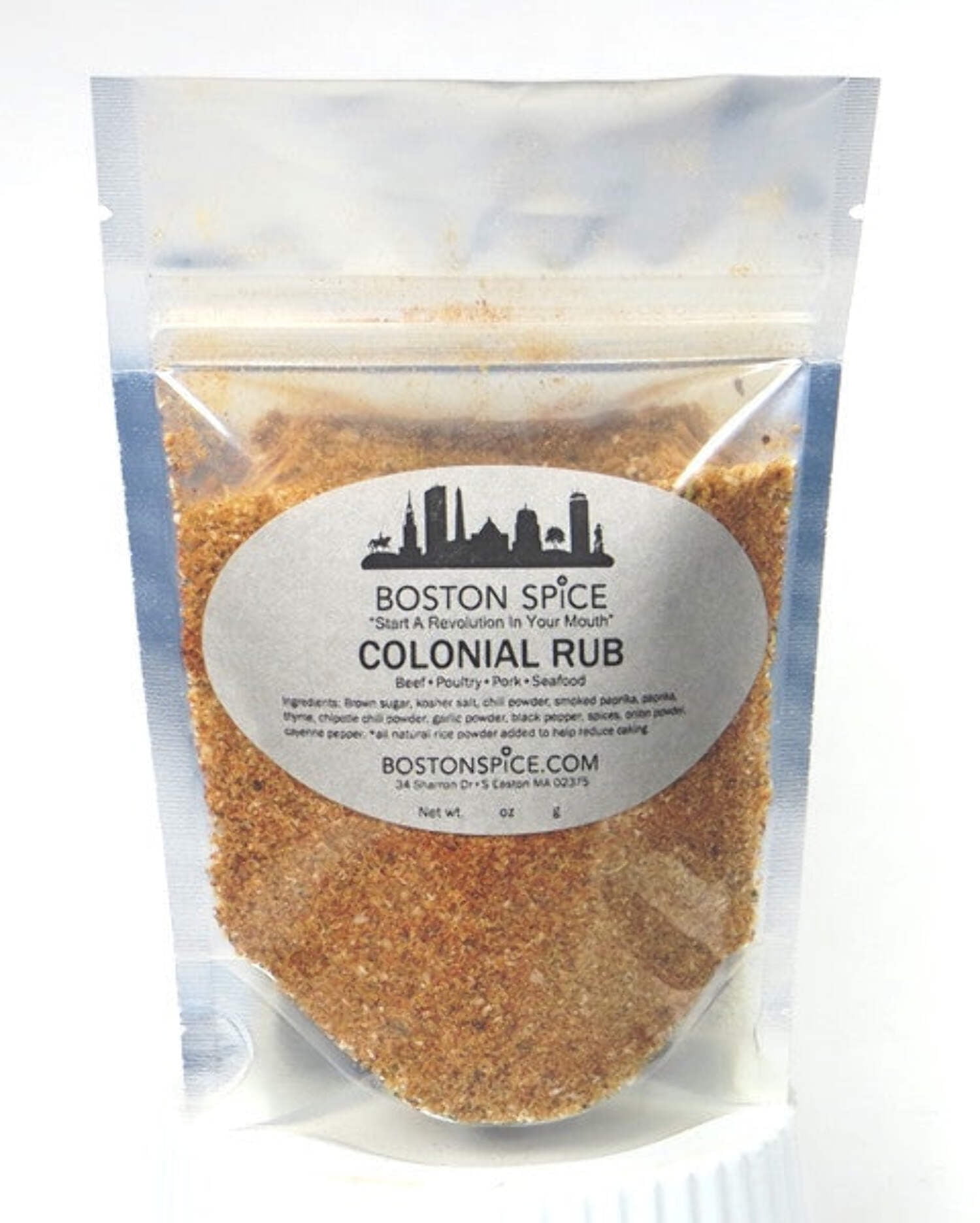 Boston Spice Colonial Rub Handmade Gourmet Barbecue BBQ Grilling Grill ...