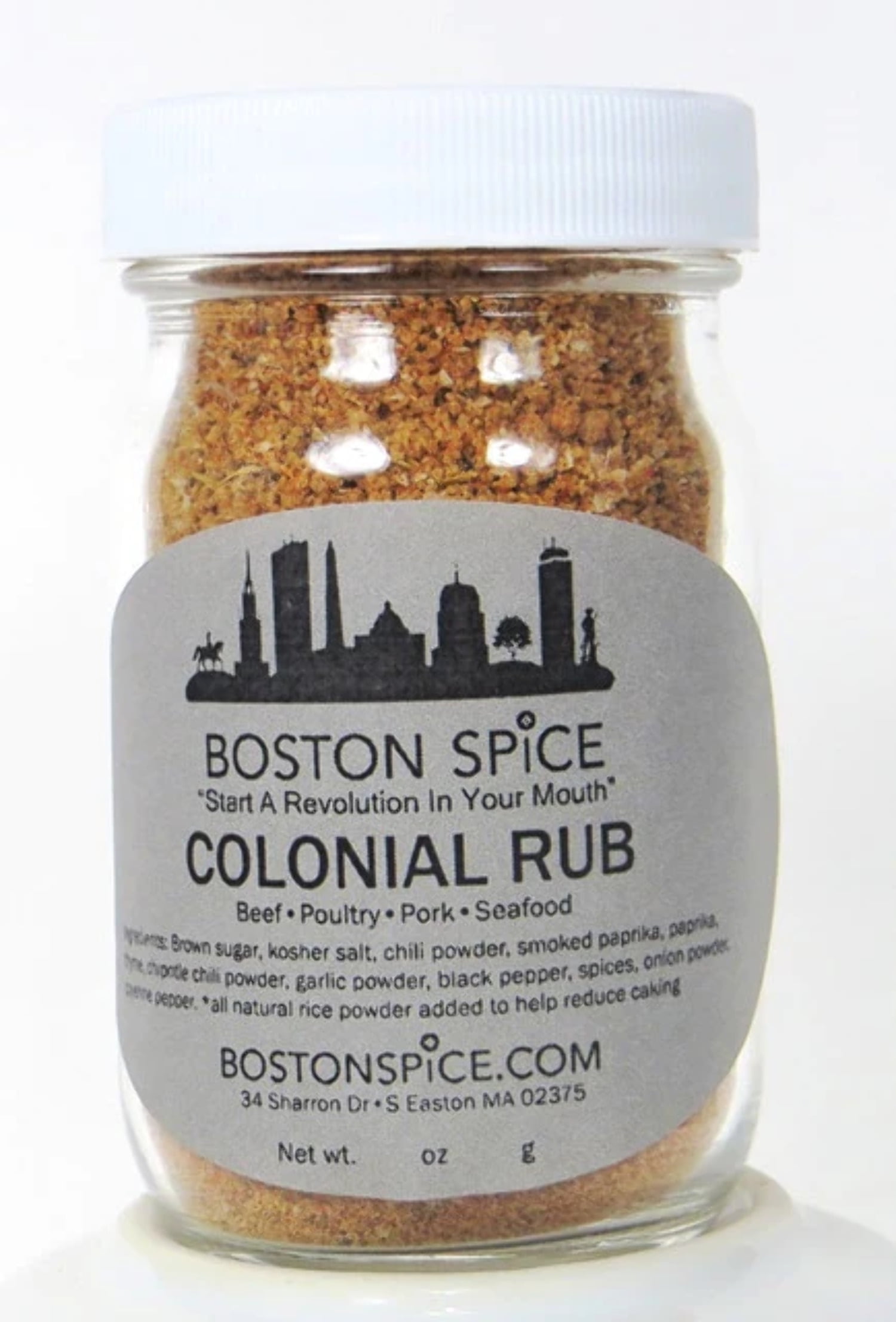 Boston Spice Colonial Rub Handmade Gourmet Barbecue BBQ Grilling Grill ...