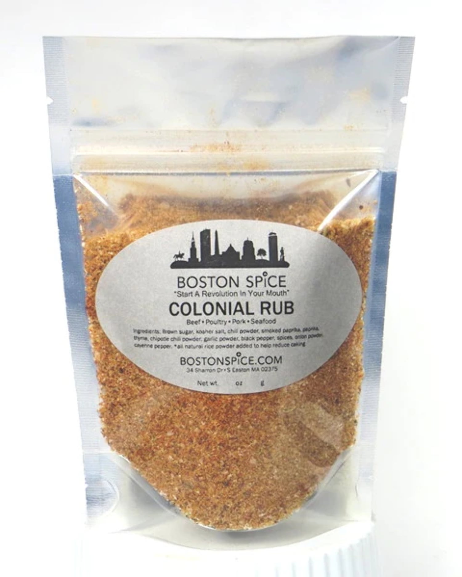 Boston Spice Colonial Rub Handmade Gourmet Barbecue BBQ Grilling Grill ...