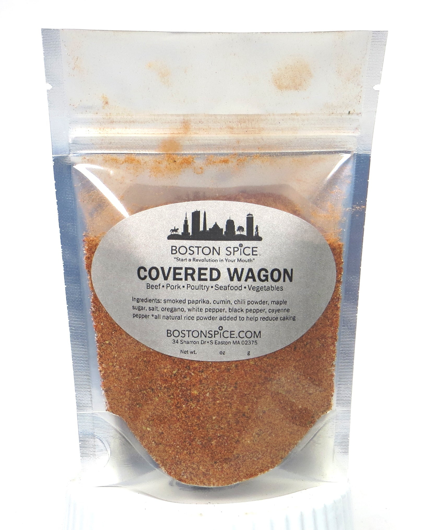 Boston Spice Covered Wagon Handmade Gourmet Barbecue Seasoning Blend ...