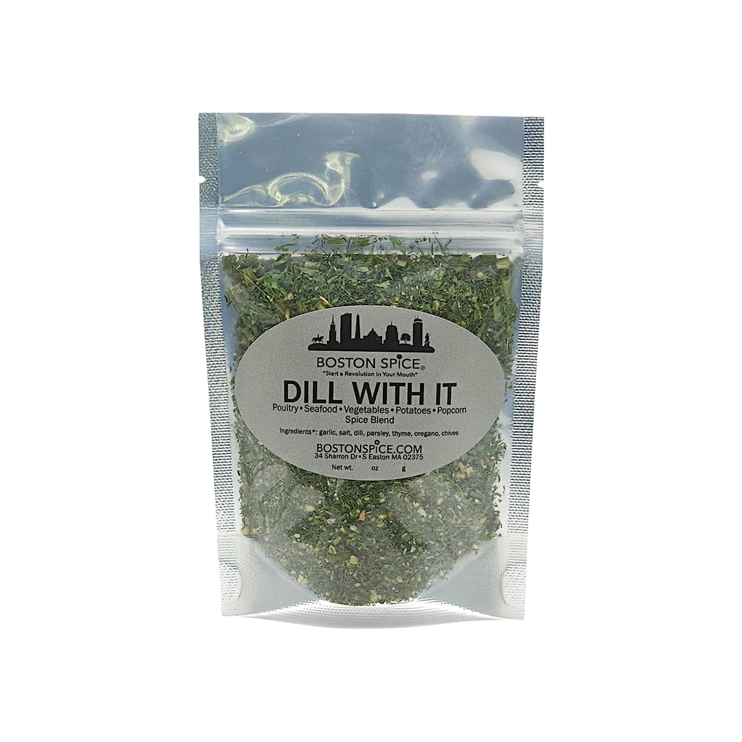 Boston Spice Dill With It Gourment Seasoning Blend For Poultry Seafood ...