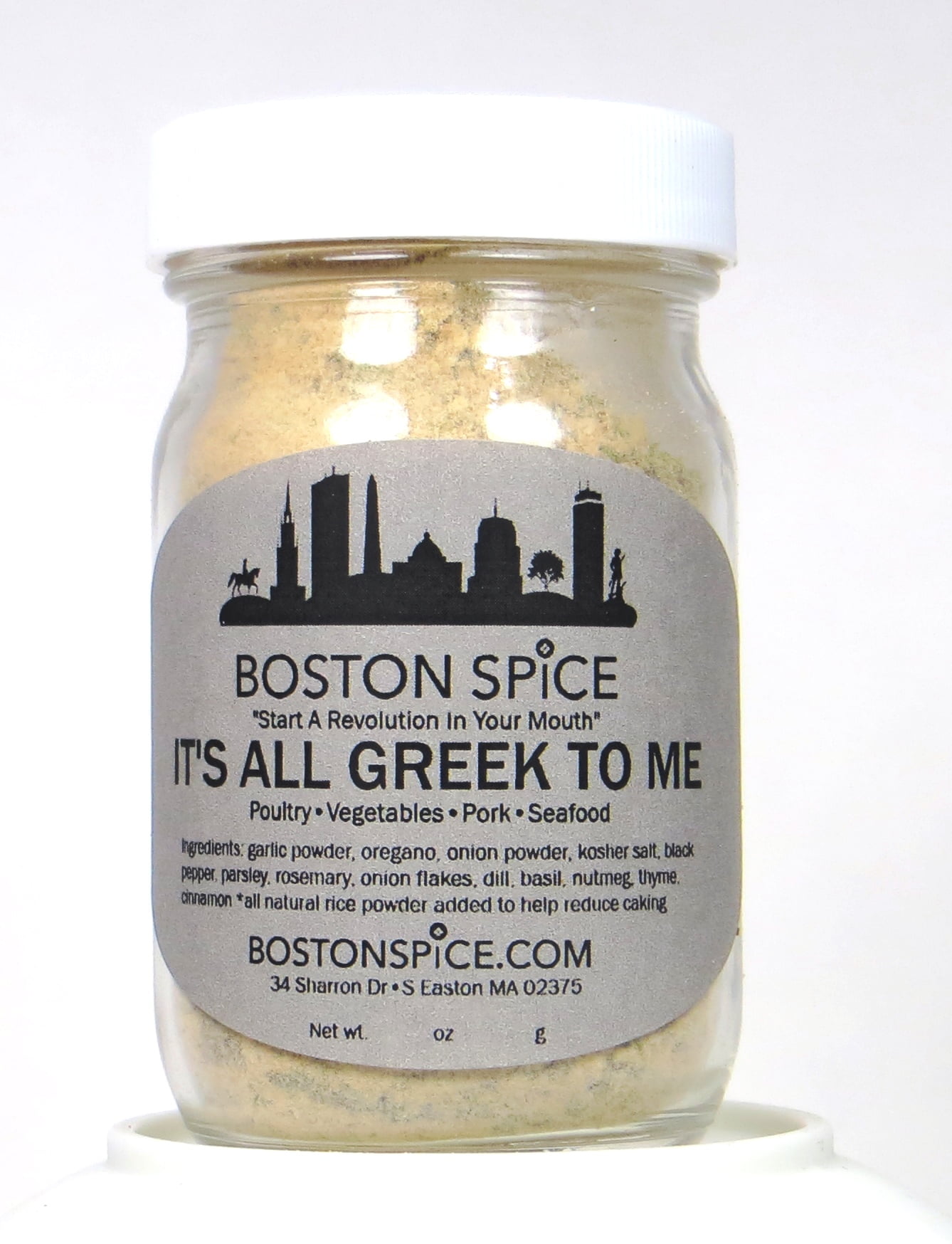 Boston Spice It's All Greek To Me Handmade Gourmet Seasoning Blend ...
